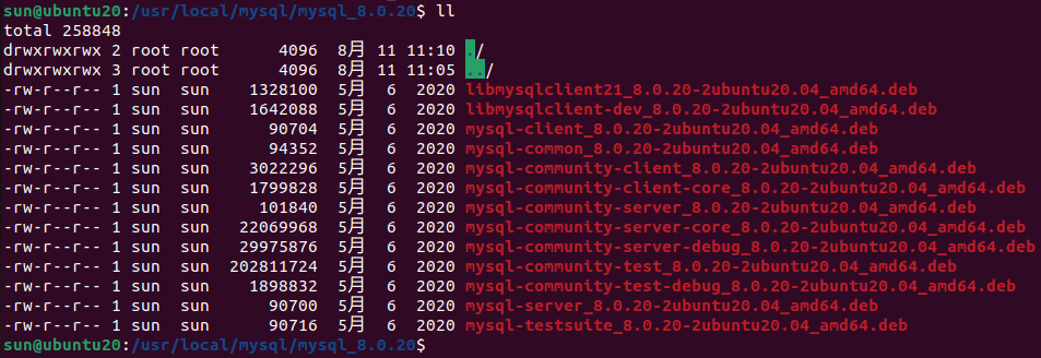 Ubuntu22.04离线安装mysql_8.0.20(同时适用于Ubuntu20.04 LTS)Ubuntu22.04 - 掘金